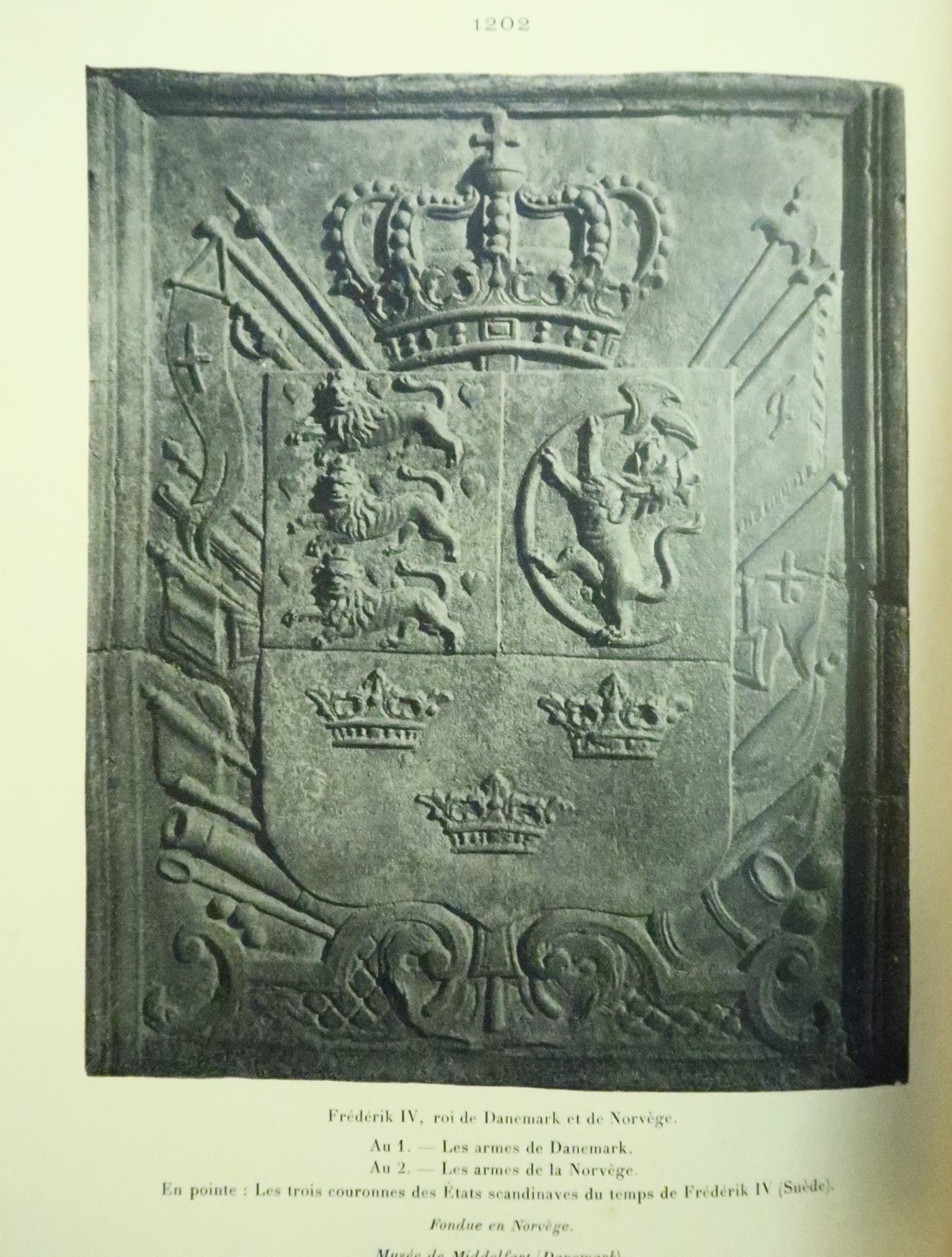 Plaques de chemines - 1/225 (1912) - 1,290 chimney plaques