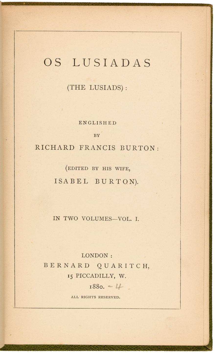Os Lusiadas (the Lusiads)