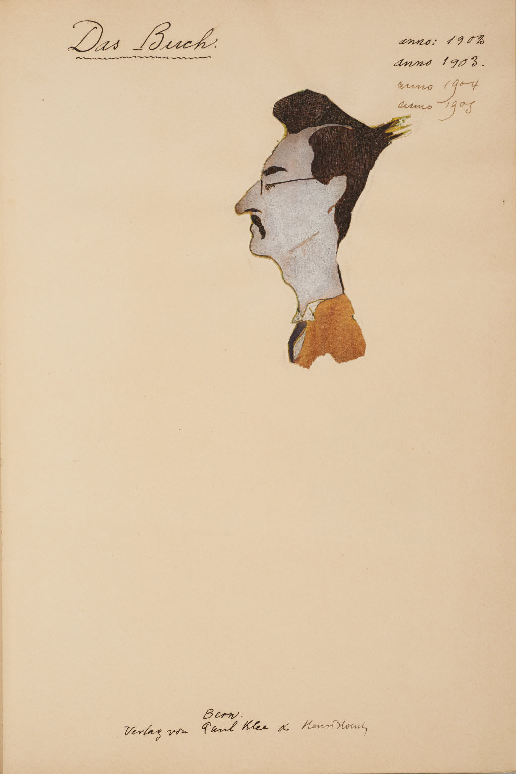 Hans Bloesch / Paul Klee - Das Buch, A Joint Project From The Years ...