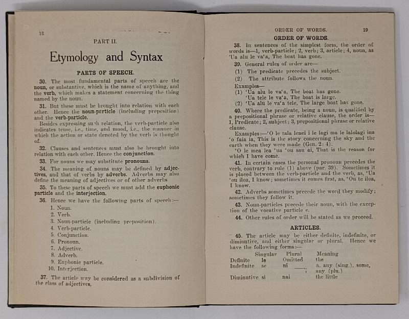 A Samoan Grammar (A New Samoan Grammar)