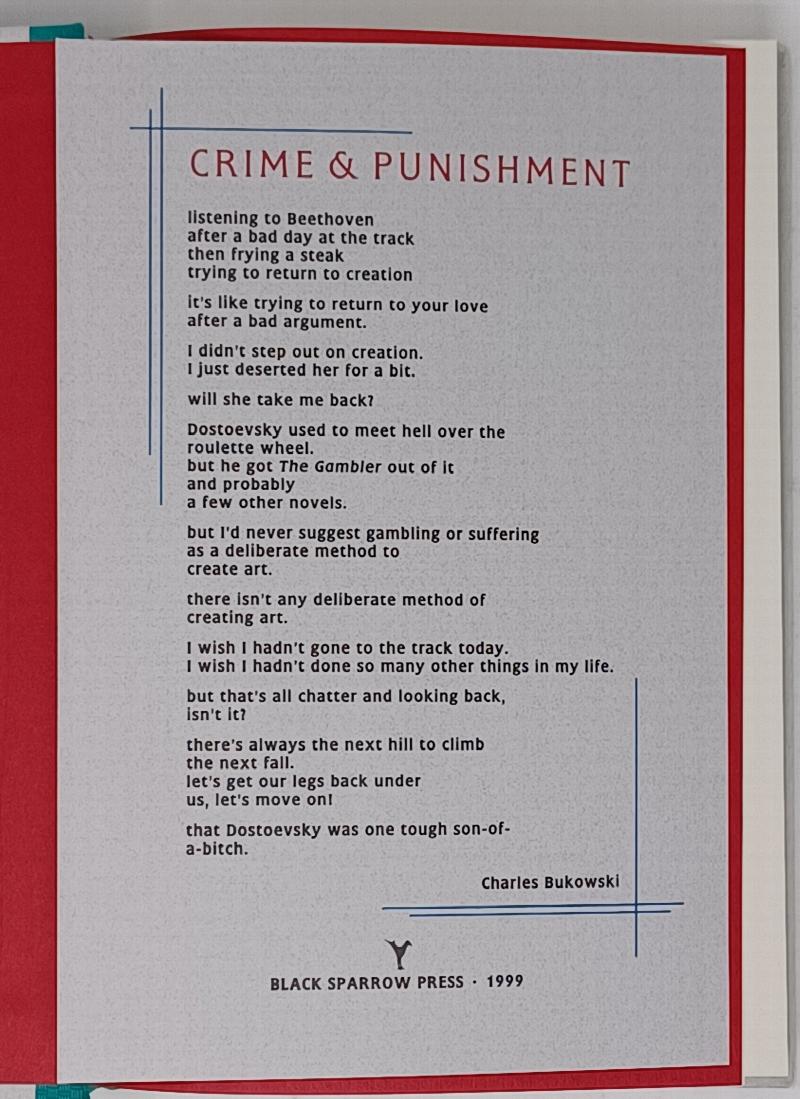 Bukowski - A Descriptive Bibliography of the Primary Publications of ...